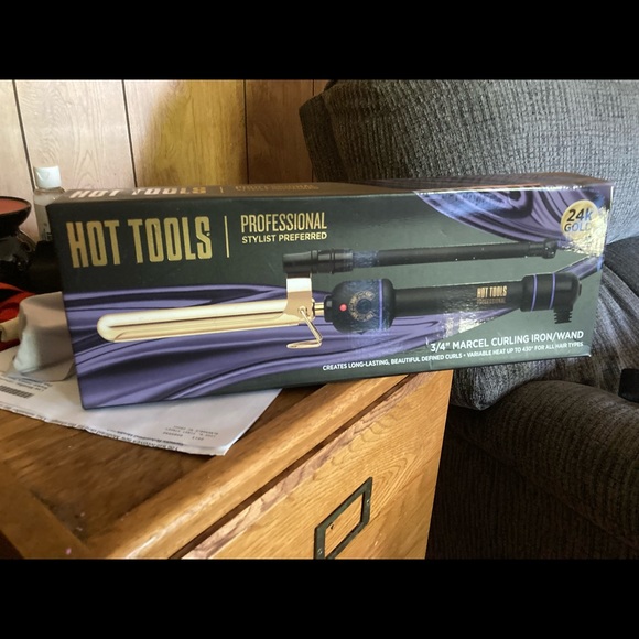 Hot Tools | Hair | 34 Inch Marcel Curling Iron 24 K Gold | Poshmark